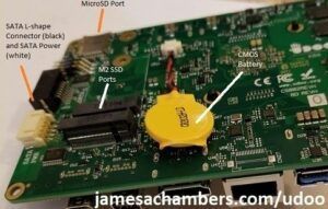 UDOO X86 Microboard Breakdown - James A. Chambers