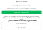 New Trezor Native Ethereum Wallet Beta Guide / Features