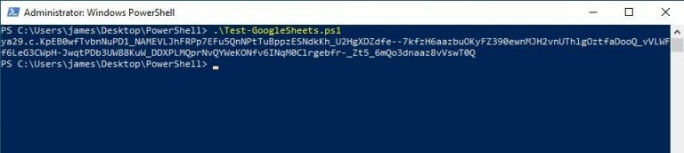 Modify Google Sheets (API) Using PowerShell / Uploading CSV