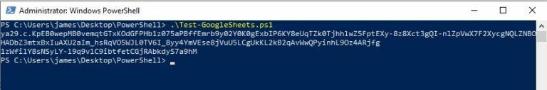 Modify Google Sheets (API) Using PowerShell / Uploading CSV