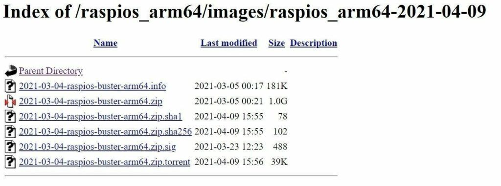 Where to get the 64 bit Raspberry Pi OS image for Pi 4 / 400