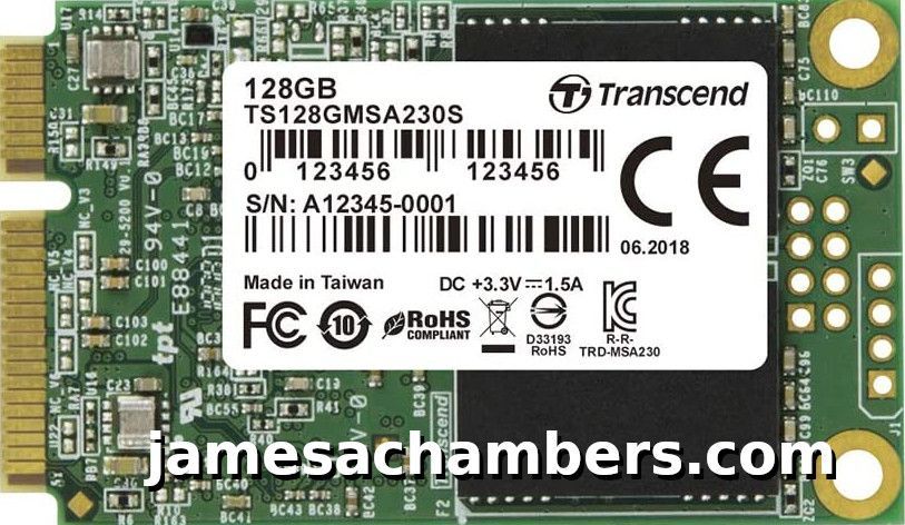 Turn Old mSATA SSD Into Fast USB Drive - James A. Chambers